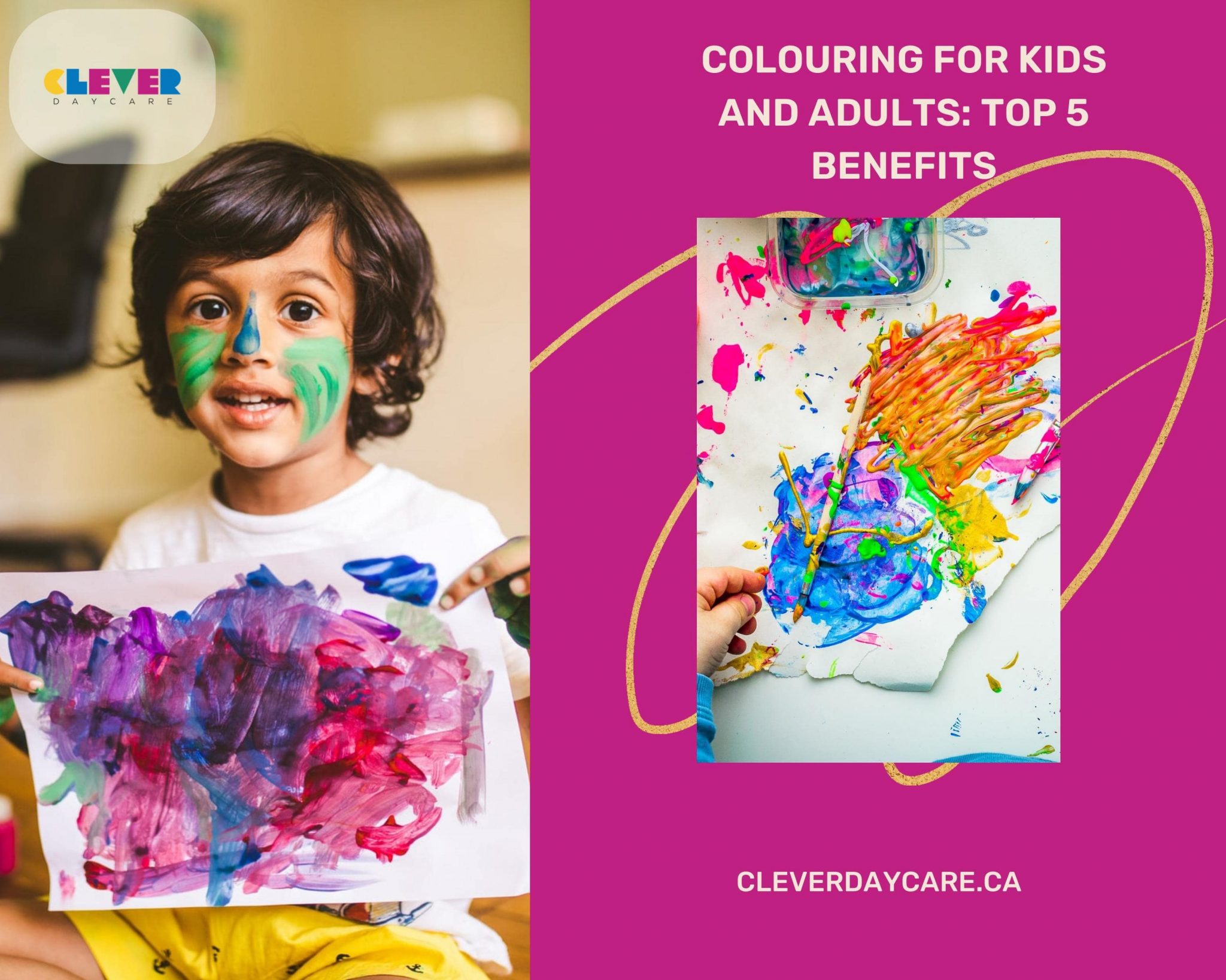 Clever Daycare | Benefits of Colouring for Kids (AND ADULTS!)